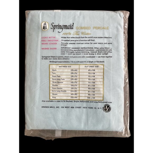 SPRONGMAID | Bedding | Vintage Springmaid Sheetsnos | Poshmark